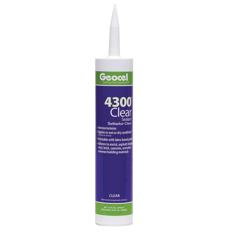 GEOCEL 4300™ CLEAR SEALANT - Geocel