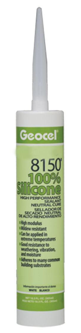 8100GP™ MOISTURE CURE SILICONE SEALANT - Geocel